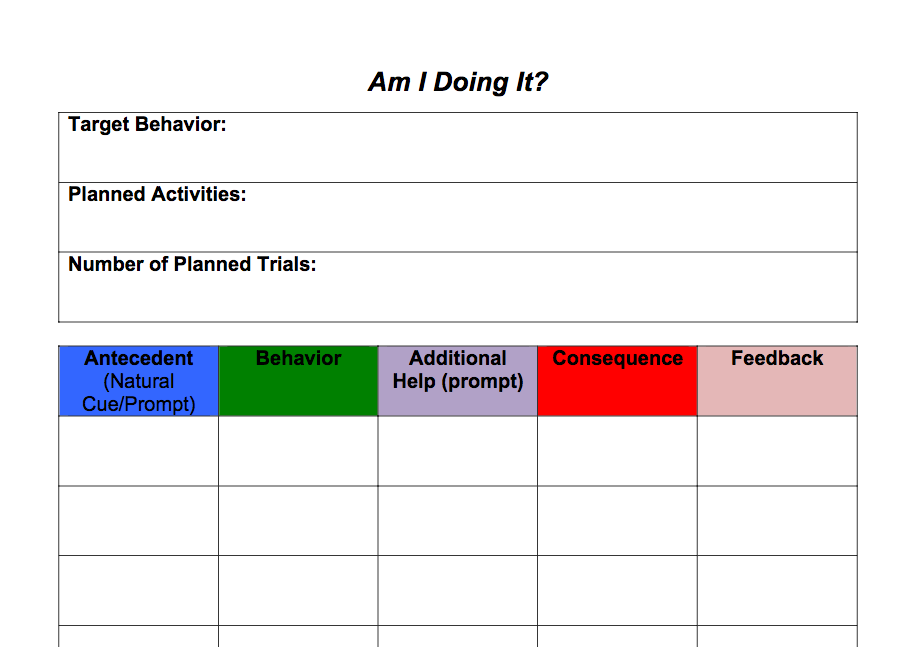 Data Collection Forms & Tips – EI CA
